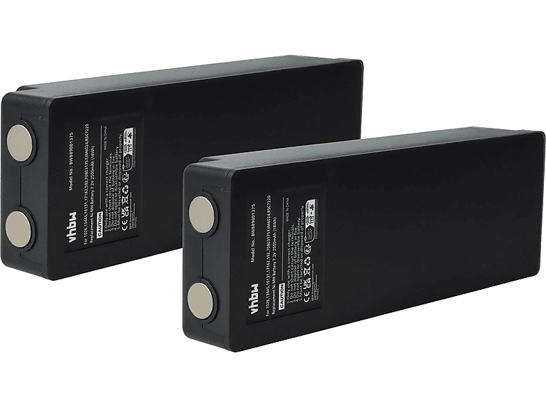 VHBW 92061 NiMH Akku, NiMH, 2500 mAh | MediaMarkt