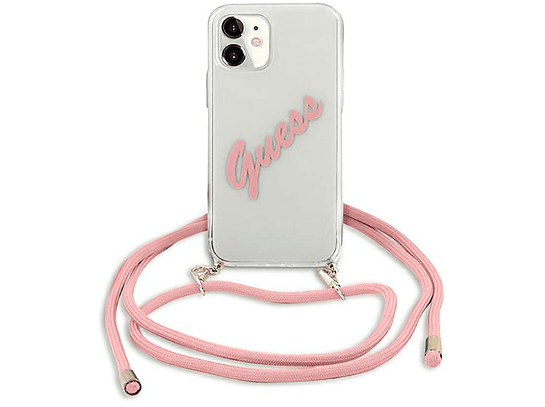 GUESS Vintage Script Design Hülle, Backcover, Apple, iPhone 12 Mini ...