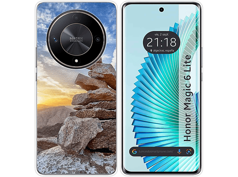 Funda móvil - TUMUNDOSMARTPHONE Huawei Honor Magic 6 Lite 5G ...