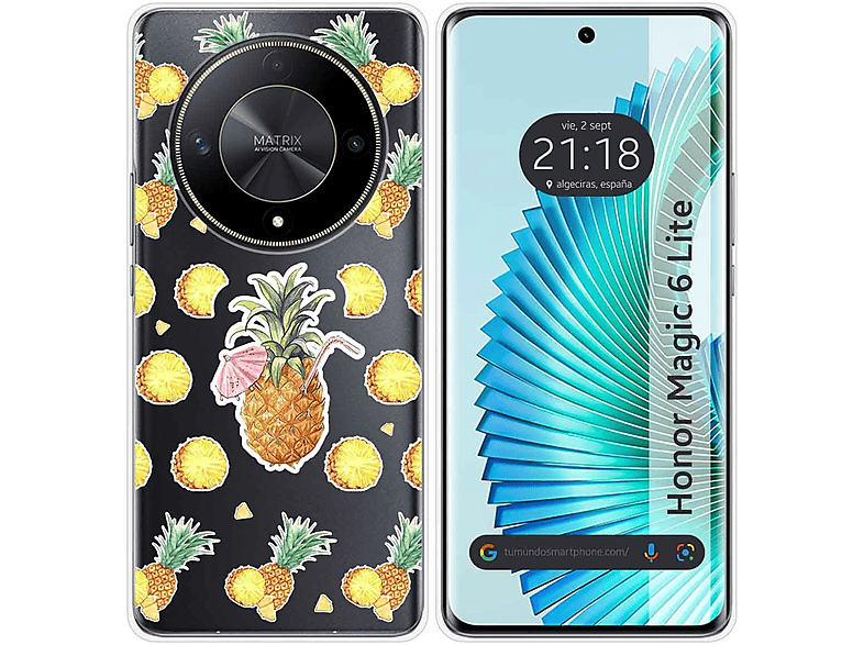 Funda móvil | TUMUNDOSMARTPHONE Huawei Honor Magic 6 Lite 5G ...