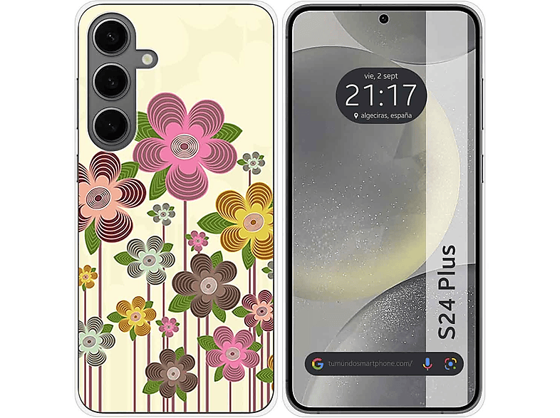 Funda móvil | TUMUNDOSMARTPHONE Samsung Galaxy S24+ Plus 5G, Compatible ...