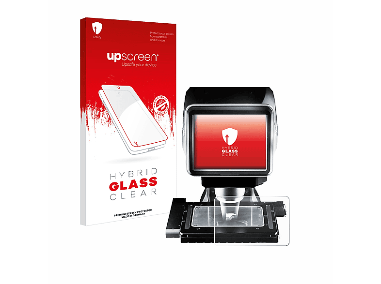 UPSCREEN Schutzglas Panzer Folie Glas klar Schutzfolie (für Keyence LM ...