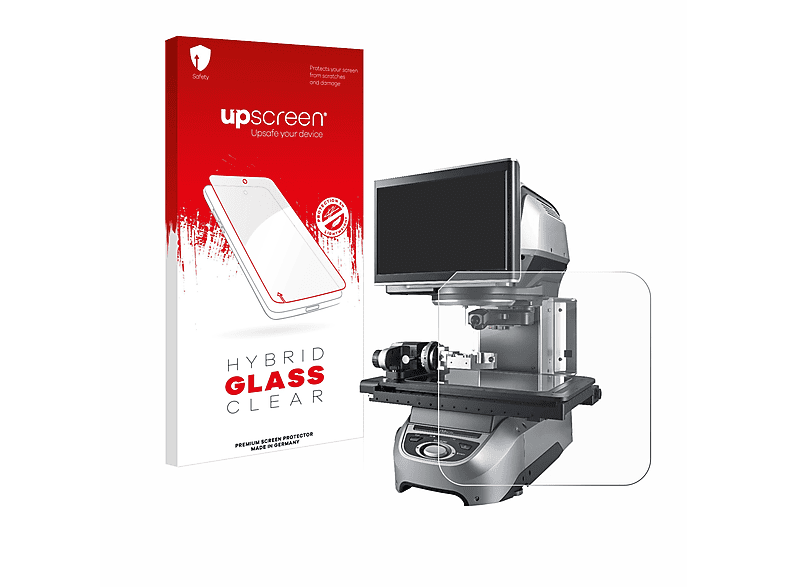 UPSCREEN Schutzglas Panzer Folie Glas klar Schutzfolie (für Keyence IM ...