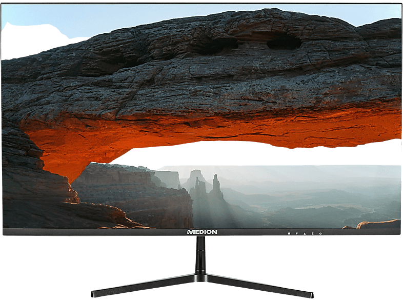 Monitor | MEDION AKOYA P52218, 21,5 ", Full-HD, 14 ms, Negro | MediaMarkt