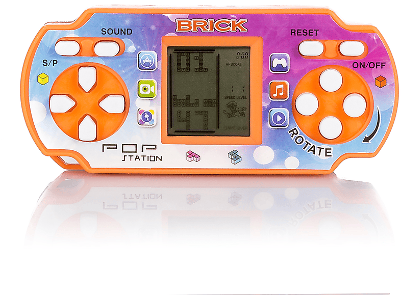 Consola Retro | DAM ELECTRONICS DMAH0003C17, 0 GB, Naranja | MediaMarkt