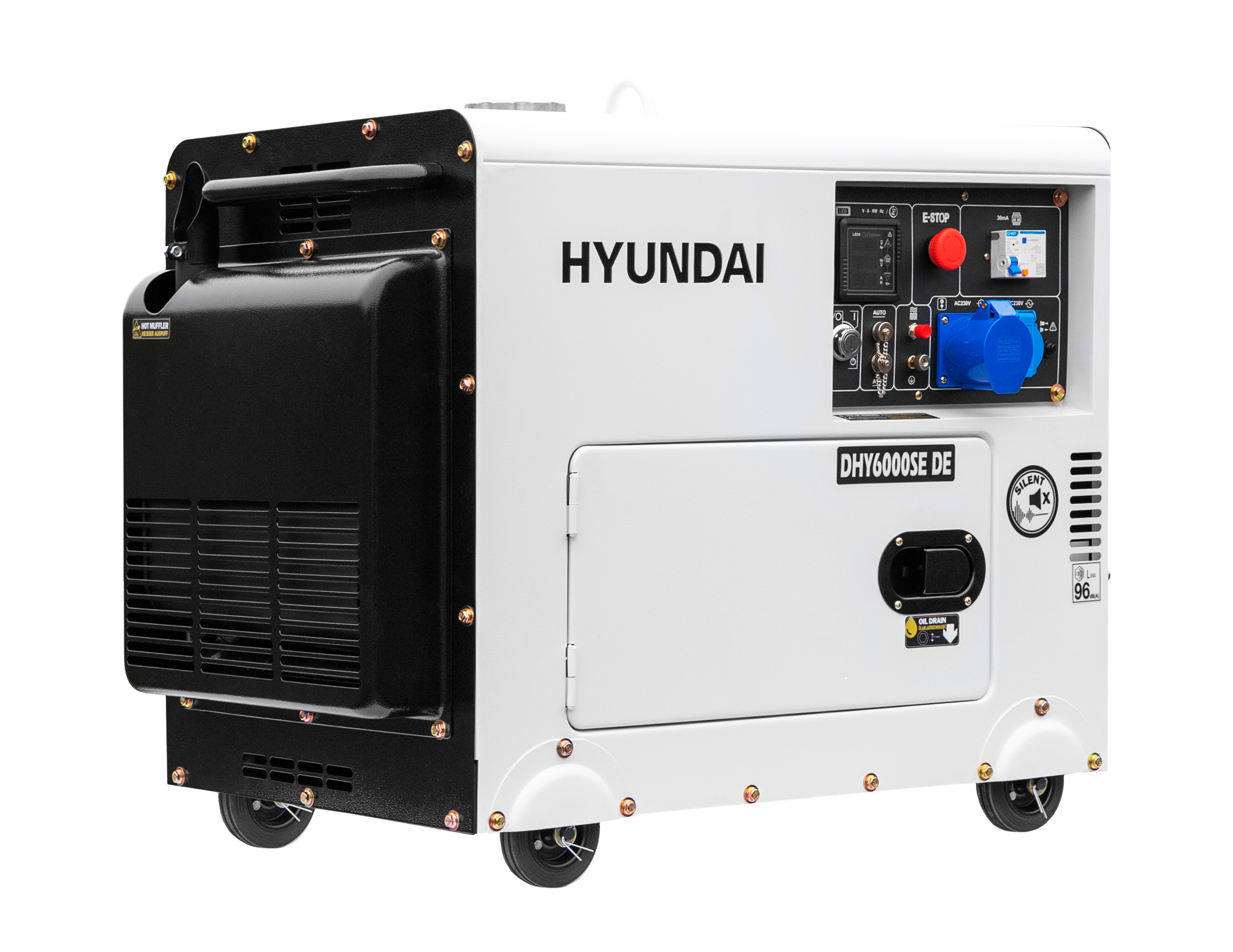 HYUNDAI DHY6000SE D Silent Diesel Generator | MediaMarkt