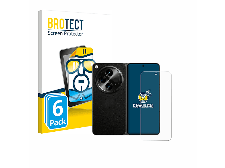 BROTECT 6x klare Schutzfolie(für OnePlus Open (case-friendly)) | MediaMarkt