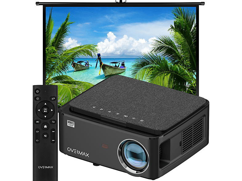 OVERMAX Multipic 5.1 Projector zwart | MediaMarkt