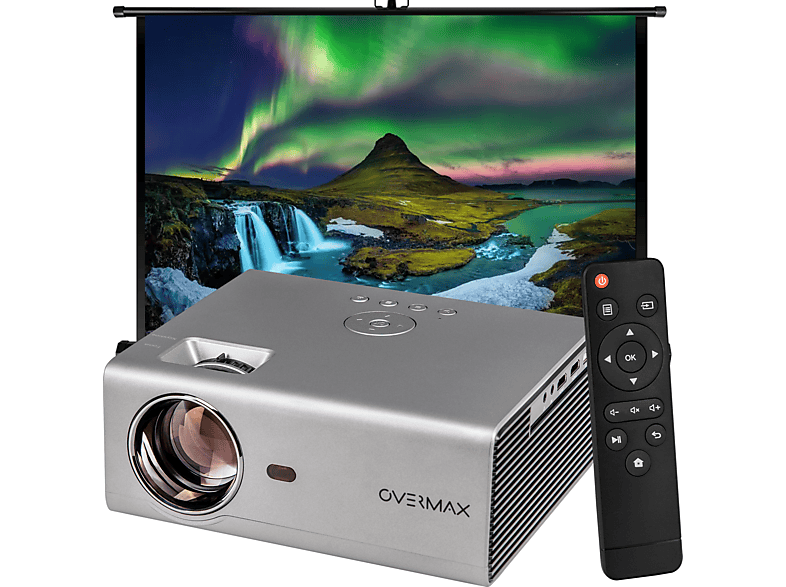 OVERMAX Multipic 3.5 Projector zilver | MediaMarkt