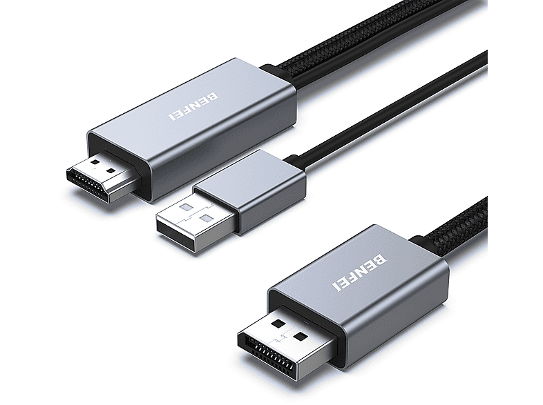 BENFEI HDMI auf DisplayPort Kabel 1,8 M HDMI auf DisplayPort Kabel ...
