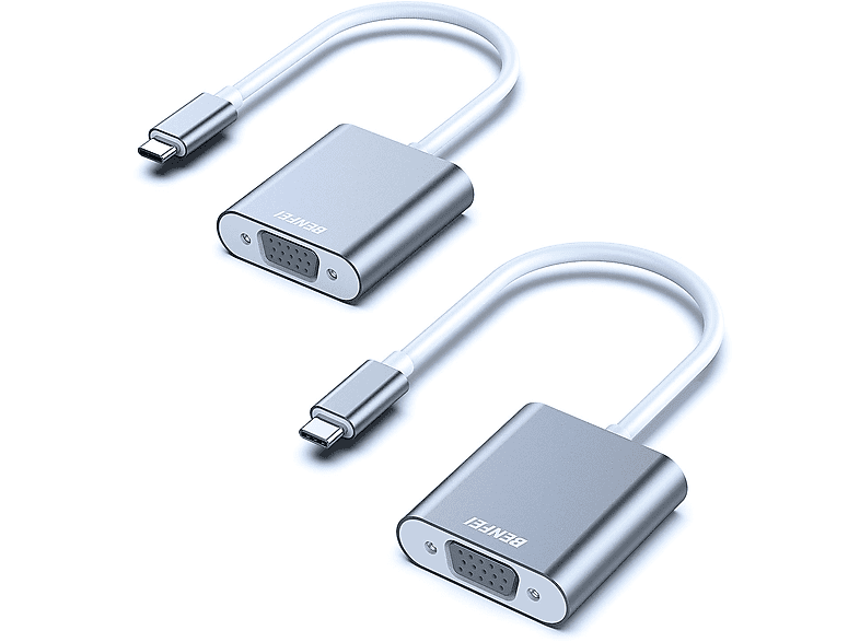 BENFEI USB C auf VGA Adapter, Thunderbolt 3/4 kompatibel USB C auf VGA ...