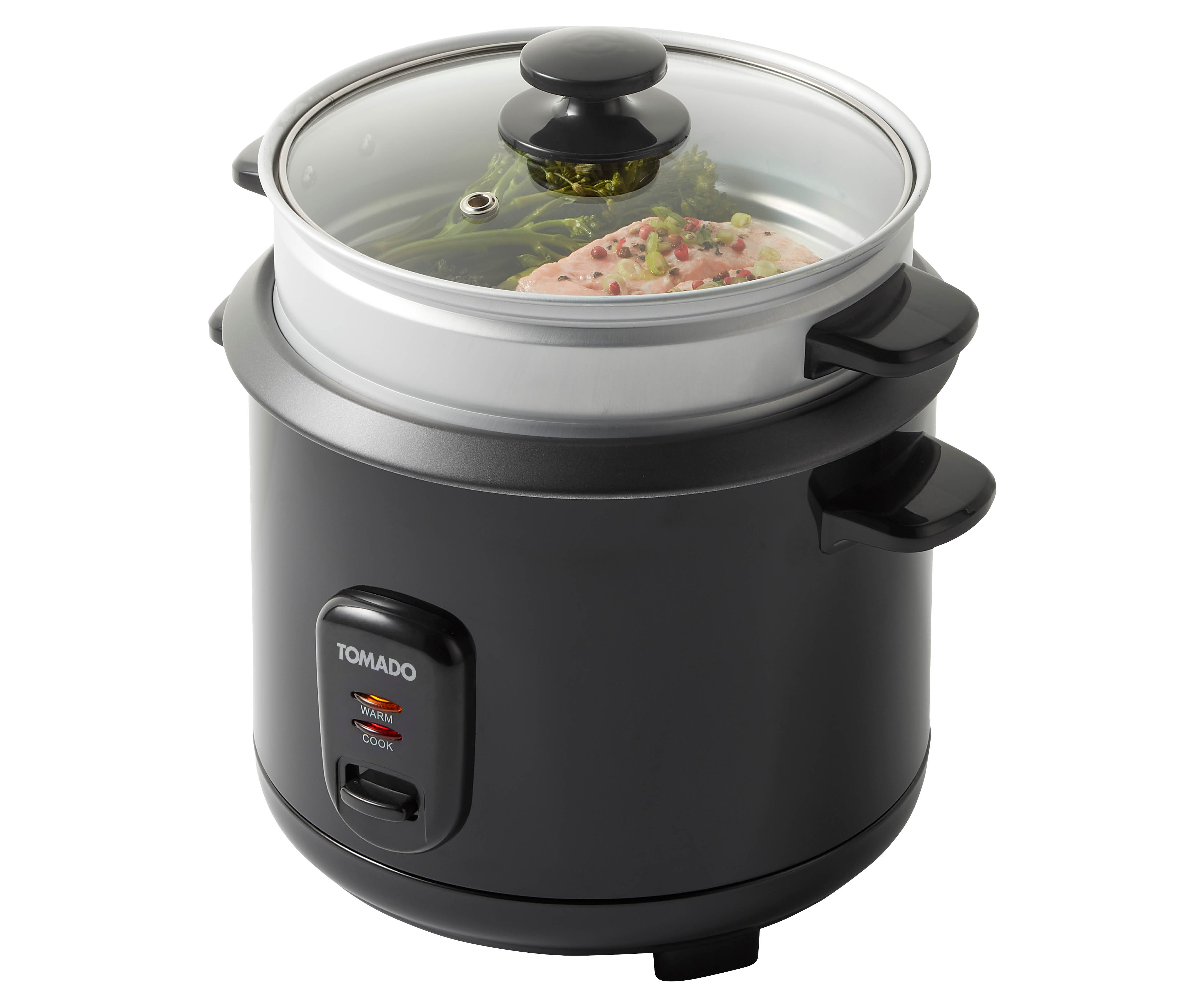 TOMADO TRC1501B Rijstkoker met stoommand | Inhoud 1,5 liter ...