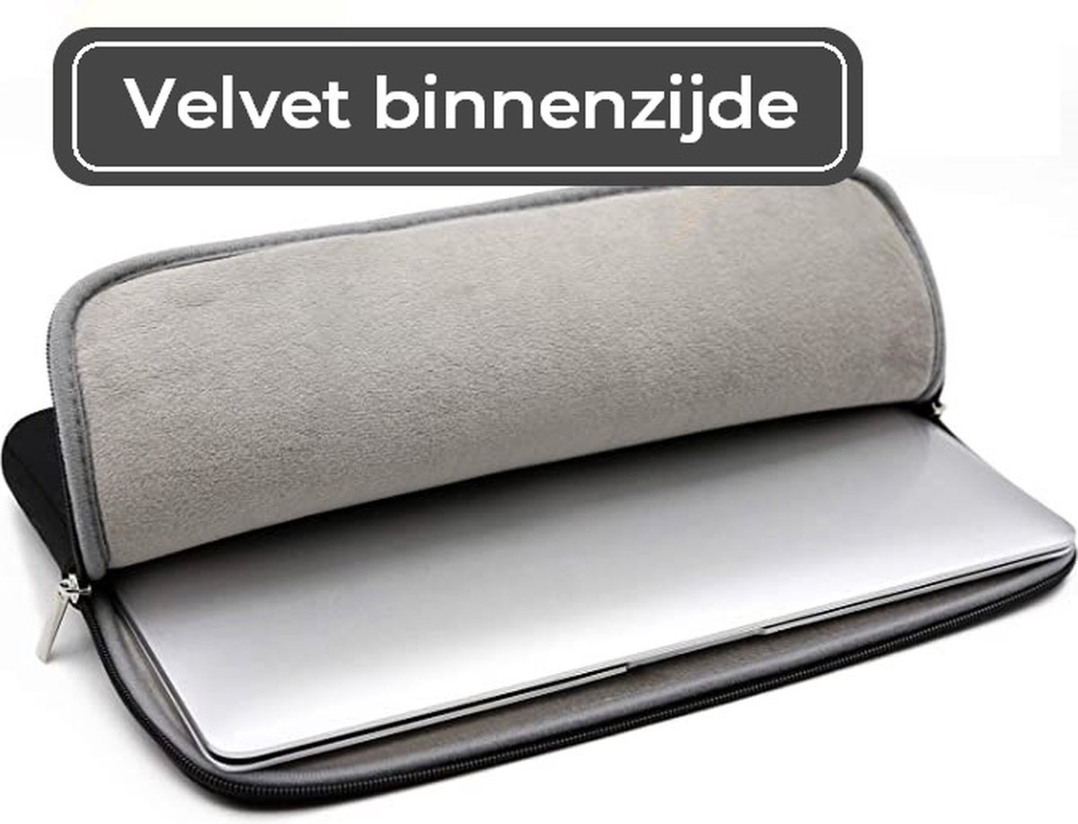 ZEDAR Laptop Sleeve 14 inch Zwart | MediaMarkt