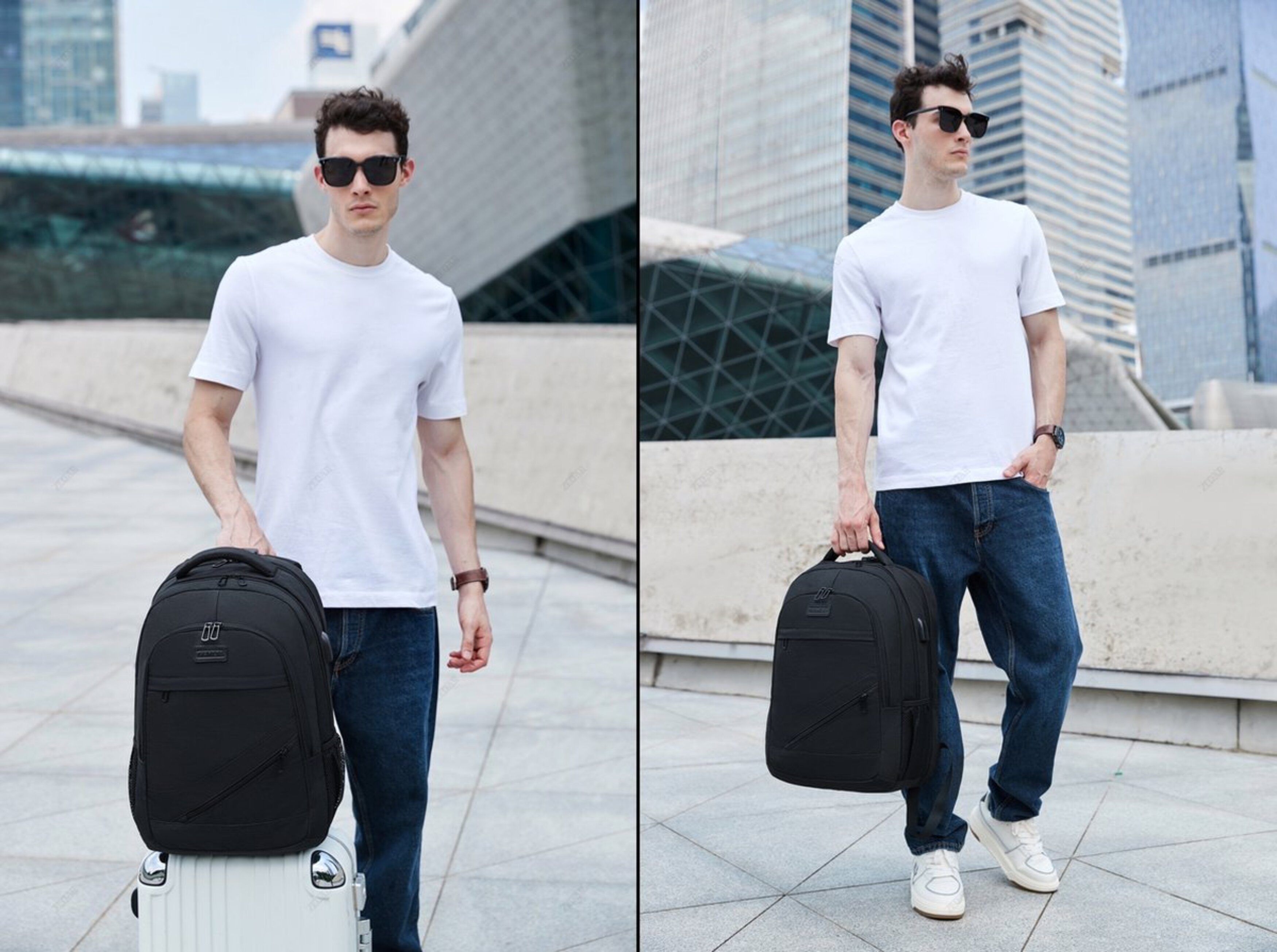 ZEDAR anti diefstal Rugzak 17 inch Zwart | MediaMarkt