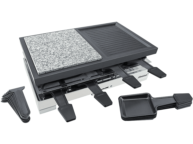 Raclette | STEBA 63-88-00, 1200 W, Inox | MediaMarkt