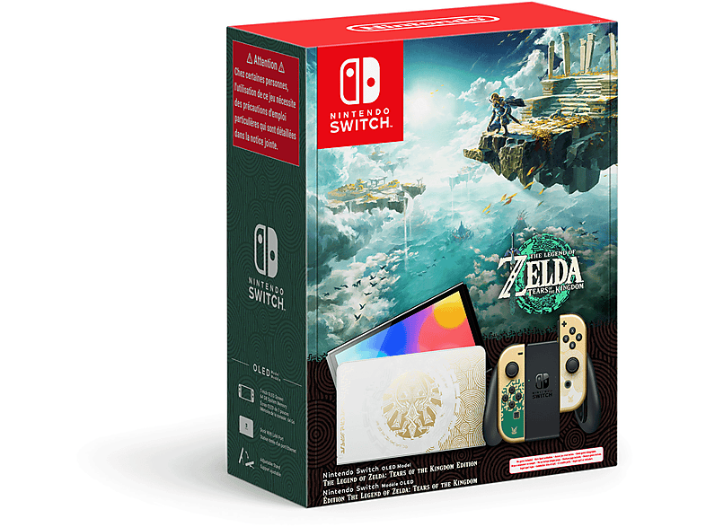 Consola | NINTENDO Switch OLED Ed. Especial Zelda Tears Of Kingdom, 64 ...