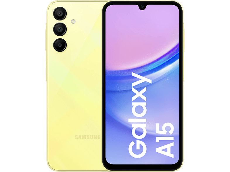 SAMSUNG Galaxy A15 4G | 128 GB Geel - 128 GB Geel 4G (LTE) | MediaMarkt