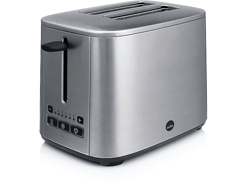 WILFA 602748 CLASSIC SILBER Toaster Silber (1000 Watt, Schlitze: 2 ...