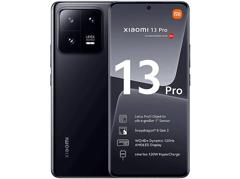 XIAOMI Xiaomi 13 Pro, Negro, Móvil Android, 256 GB, 12 GB RAM, 6,73 ...