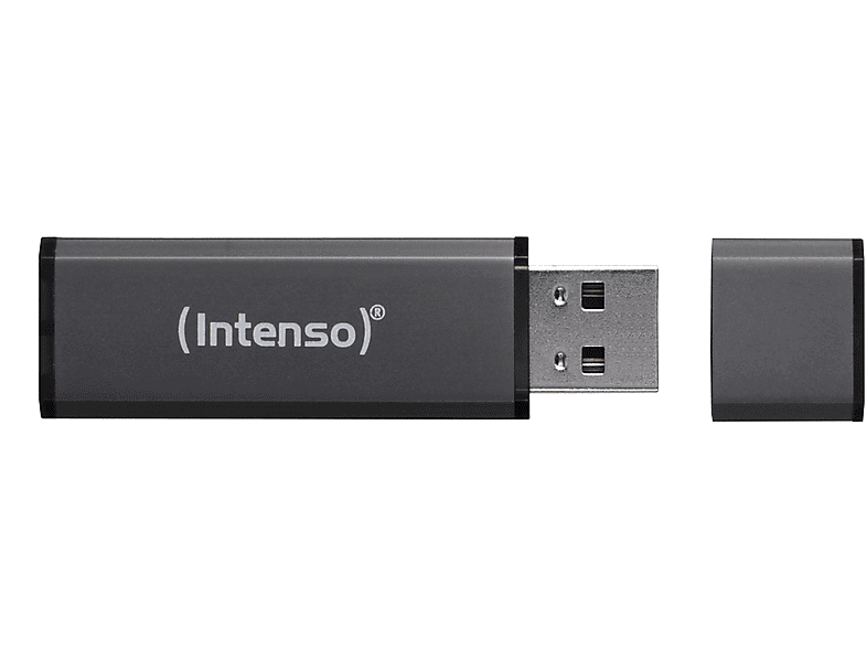 INTENSO 3521461 8GB ALU LINE ANTHRAZIT USB-Stick (Anthrazit, 8 GB ...