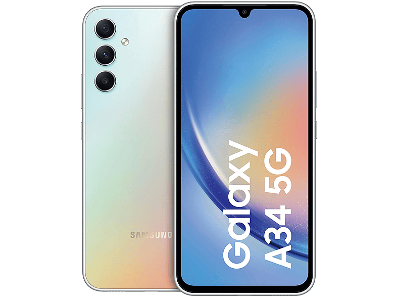 SAMSUNG GALAXY A34 5G 8+256 GB AWESOME SILVER 256 GB Awesome Silver ...