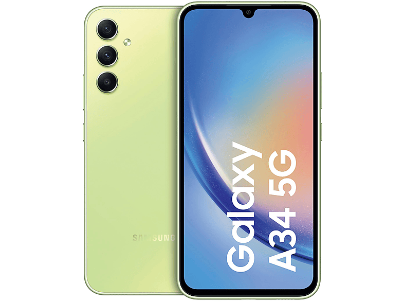 SAMSUNG GALAXY A34 5G 6+128 GB AWESOME LIME 128 GB Awesome Lime Dual ...