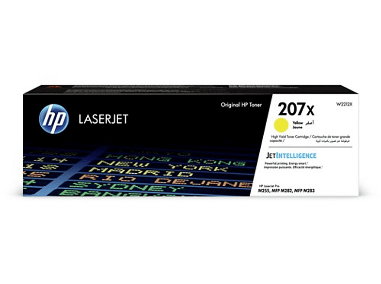HP 207X High Yield Yellow Original LaserJet Toner Cartridge Geel ...