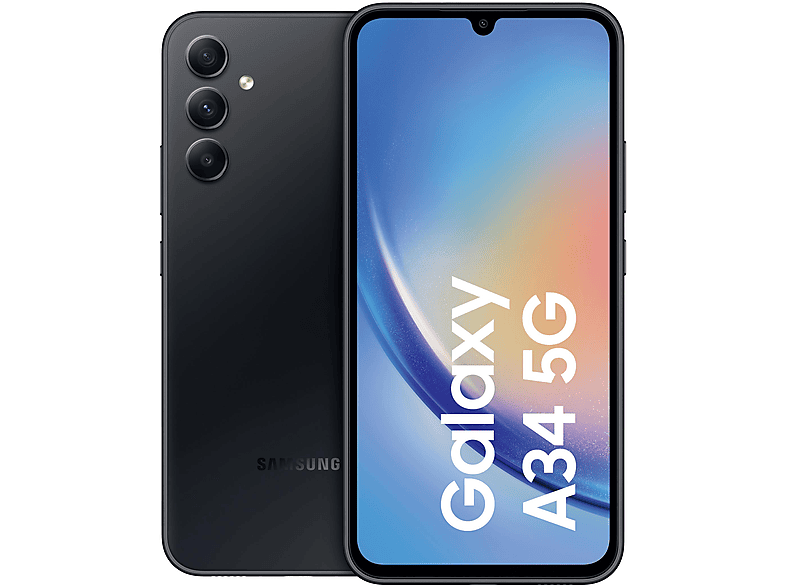 SAMSUNG Galaxy A34 | 128 GB Zwart - 128 GB Zwart | MediaMarkt
