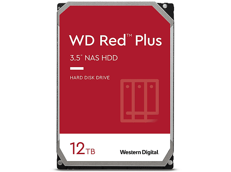 HDD INTERNO WD WD120EFBX Red Plus 12TB | MediaWorld.it