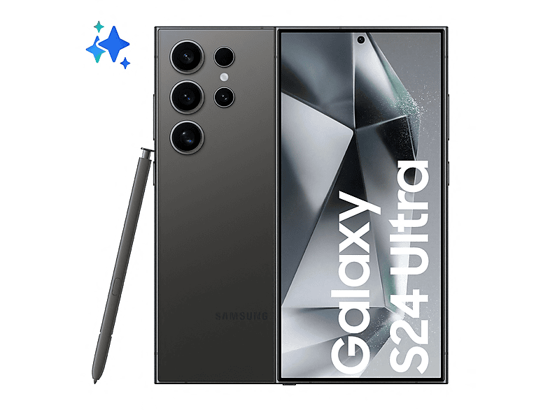 SAMSUNG Smartphone Samsung Galaxy S24 Ultra 12GB/ 512GB/ 6.8"/ 5G/ Negro Titanium, Negro ...