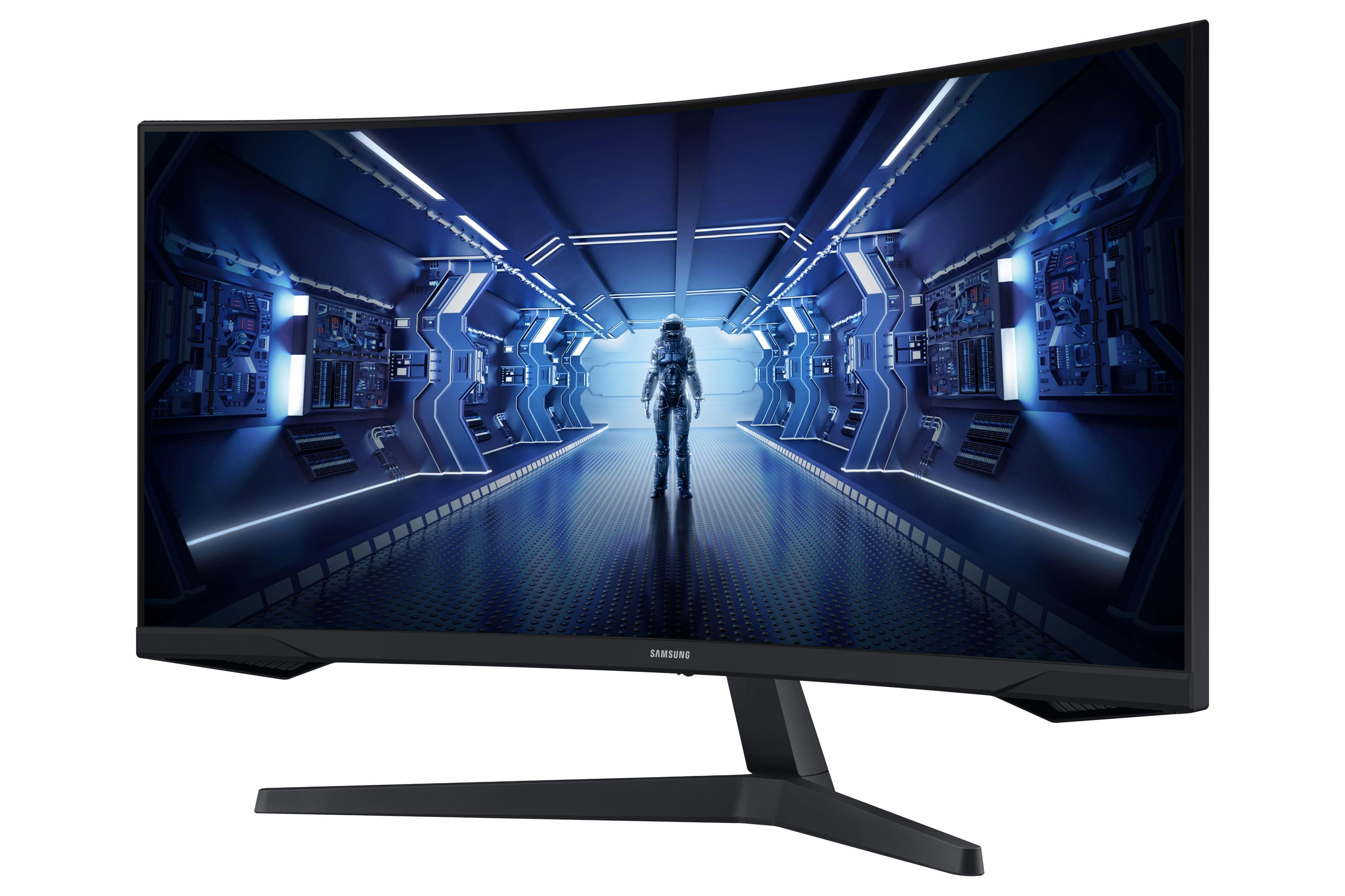 SAMSUNG C34G55TWWP-34"/GAM /UWQHD/165 HZ/ 34 Zoll UWQHD Gaming Monitor ...
