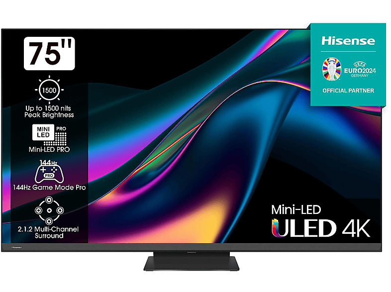 TV LED 75" - HISENSE AKLBB1737930169, UHD 4K, Quad Core/MT9618, Smart ...