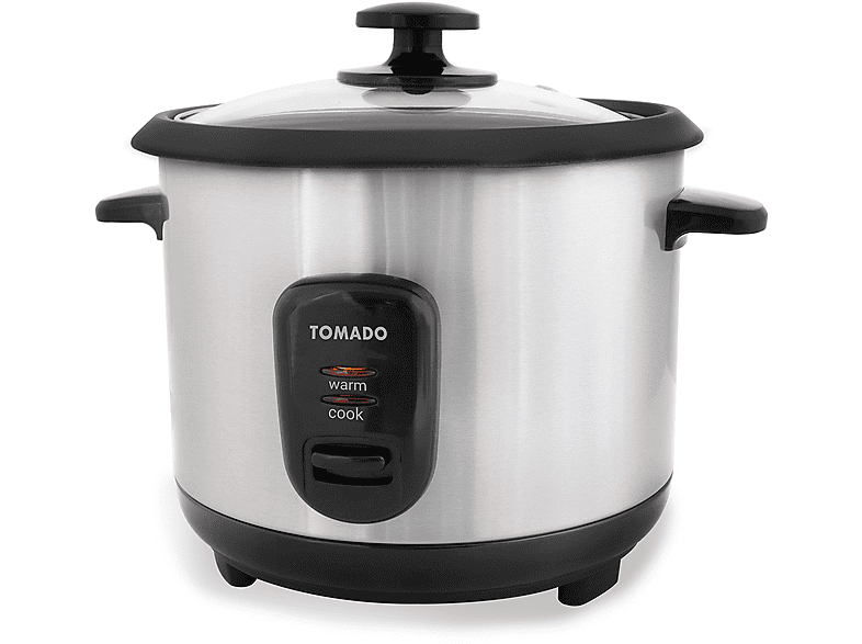 TOMADO TRC1001S Rijstkoker Zilver | MediaMarkt