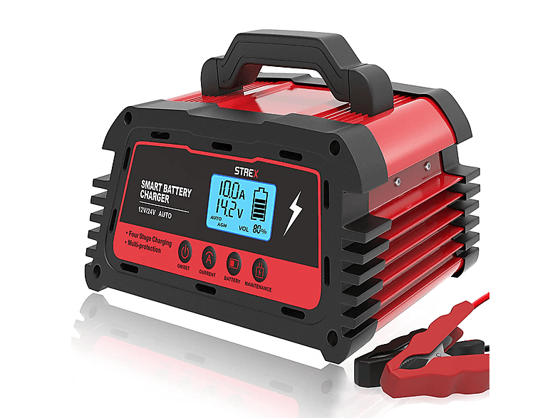 STREX SP227 Acculader 12/24V | MediaMarkt