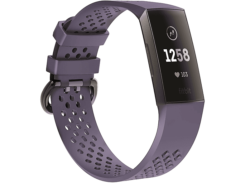 Correa | Correa para Fitbit Charge 3/4 (S) INF, morado | MediaMarkt