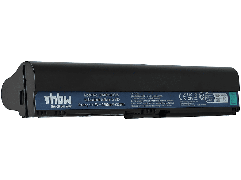 VHBW kompatibel mit Li-Ion Akku, Li-Ion, 2200 mAh | SATURN