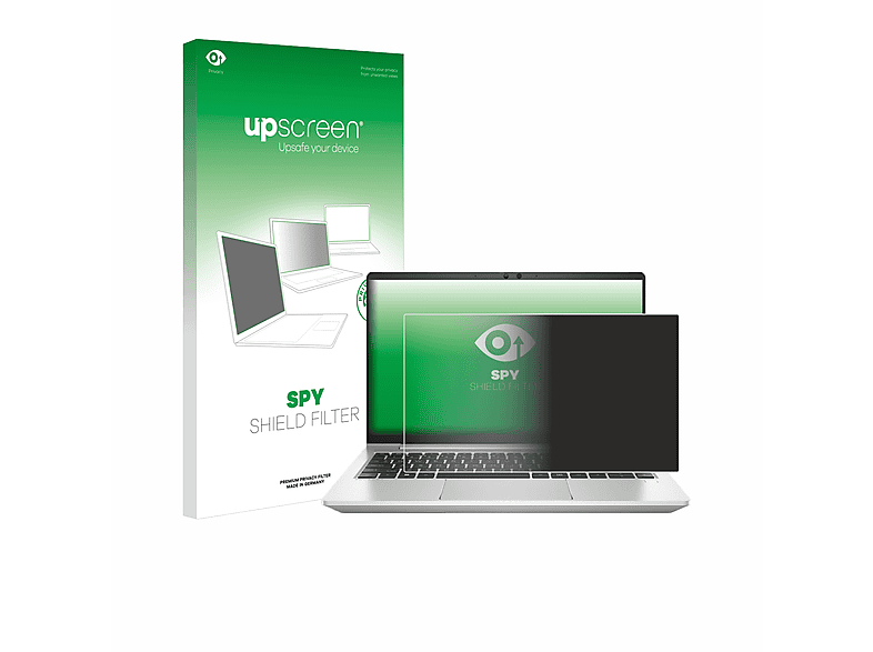 UPSCREEN Anti-Spy Sichtschutzfolie Blickschutzfilter (für HP ProBook ...
