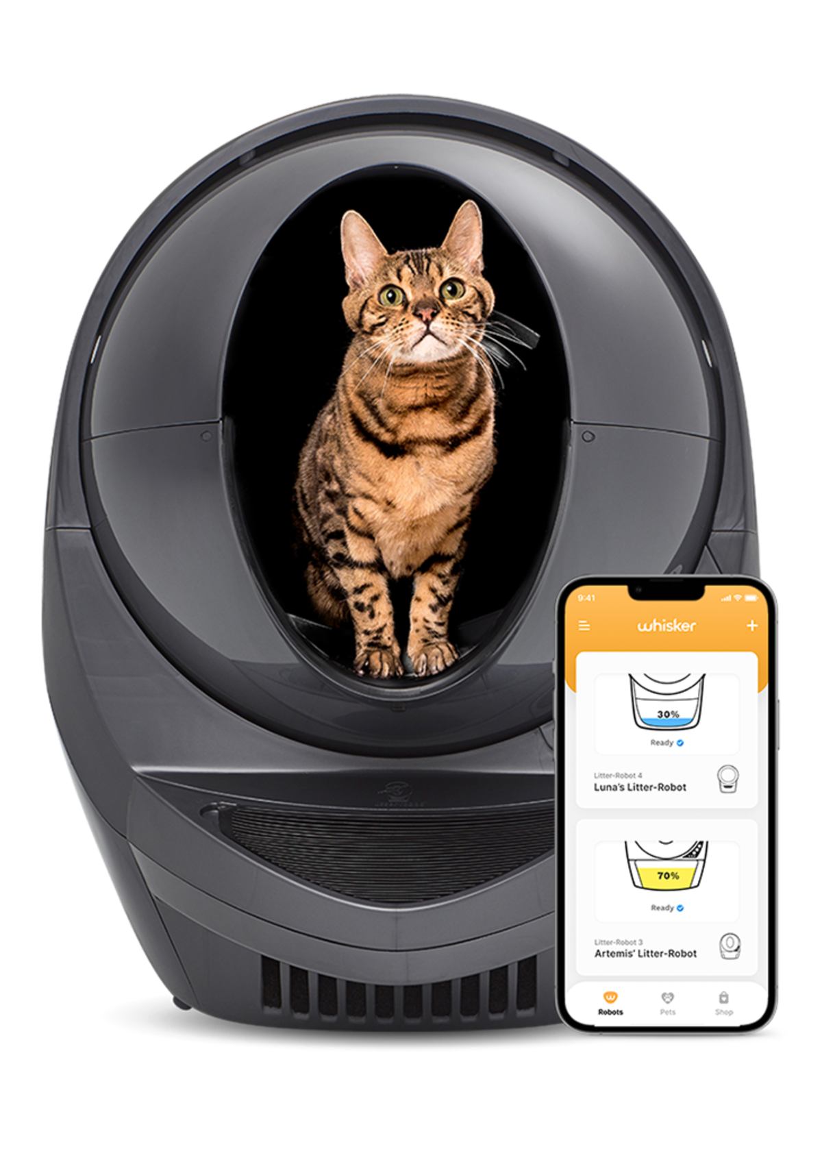 Caja de arena autolimpiable automática | 3 Connect caja de arena ...