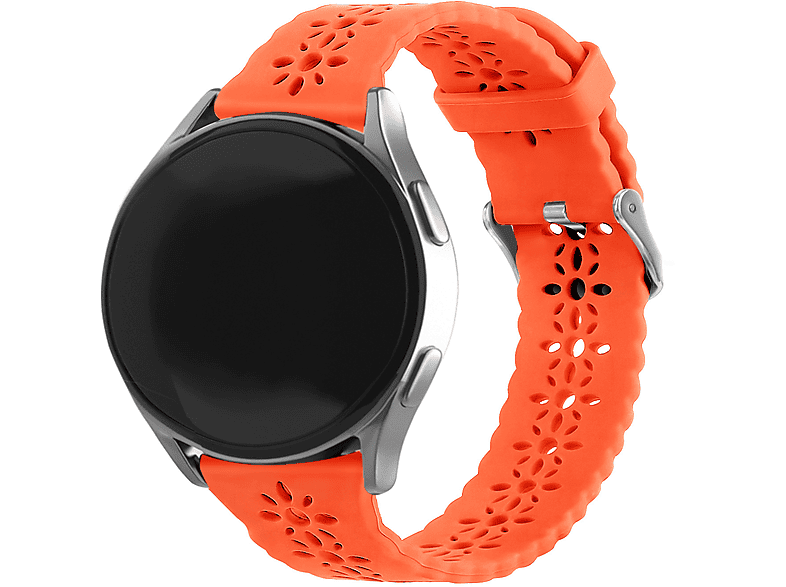 STRAP-IT© Silikonarmband, Ersatzarmband, Honor, Magic Watch 2, Orange ...