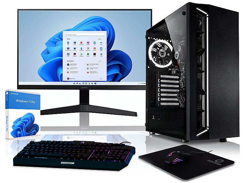 BEASTCOM Q1 | Home 'n Office, PC Komplettsystem mit Intel® Core™ i7, 16 ...