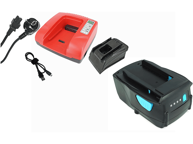 POWERSMART für HILTI SCO 6-A22 mit Ladegerät Li-ion Elektrowerkzeuge ...