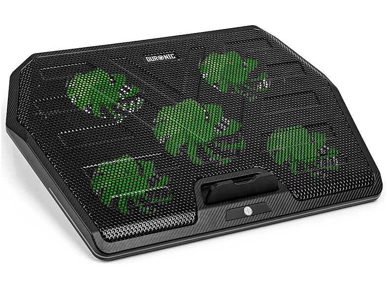 DURONIC LC4 Laptop Kühler für Gaming Notebook | LED Cooler Kühlpad | SATURN