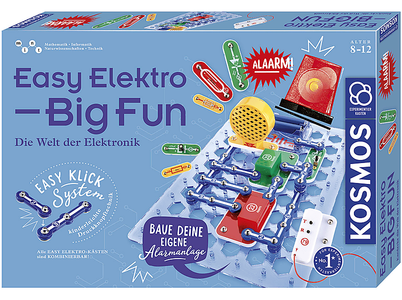 KOSMOS Easy Elektro Big Fun Experimentierkasten, Mehrfarbig | SATURN
