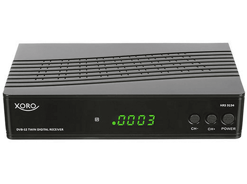 XORO HRS 9194 TWIN Receiver (PVR-Funktion, Twin Tuner, DVB-S, DVB-S2 ...