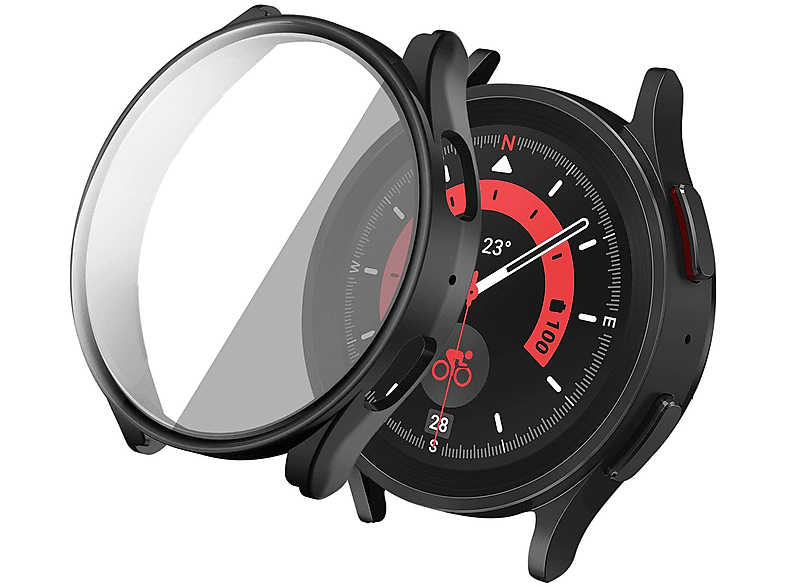 IMOSHION Full Cover Hardcase voor de Samsung Galaxy Watch 5 40 mm ...