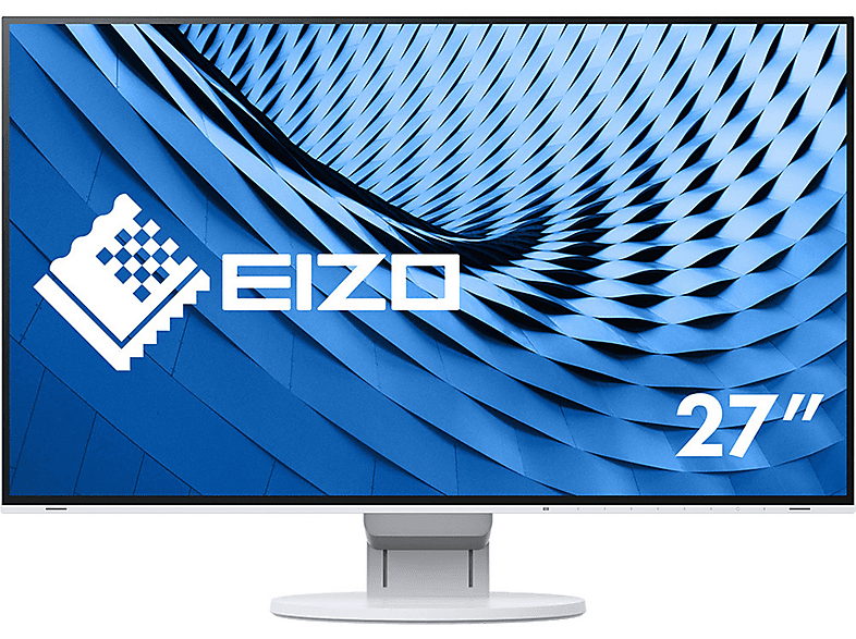Monitor | EIZO FlexScan EV2785-WT, 27 ", UHD 4K, 5 ms, Blanco | MediaMarkt