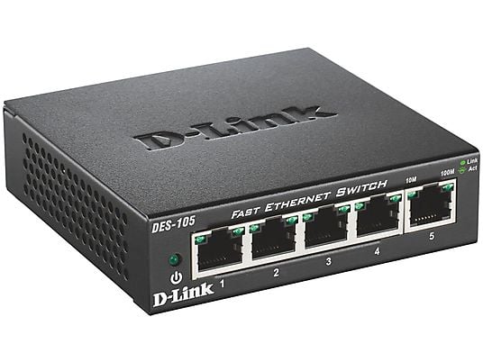 D-LINK DES-105 5-PORT LAYER2 FAST ETHERNET SWITCH Fast Ethernet Switch ... D-LINK DES-105 5-PORT LAYER2 FAST ETHERNET SWITCH Fast Ethernet Switch ...