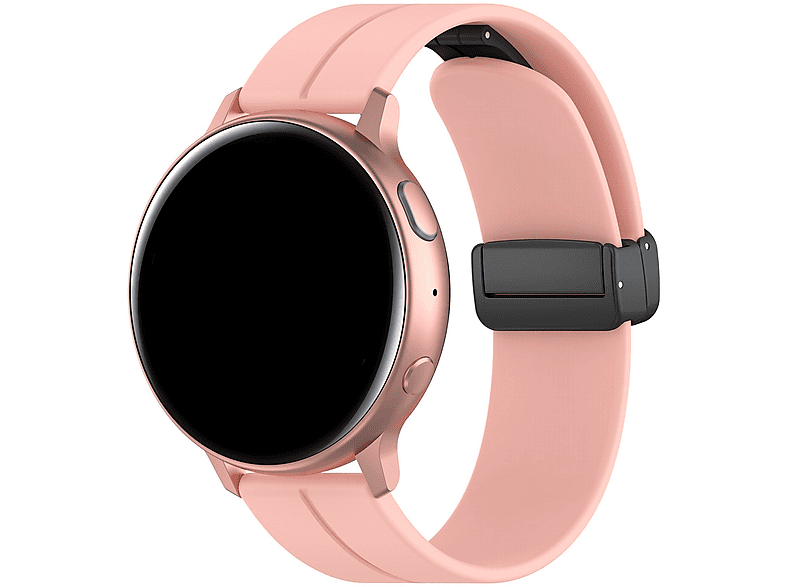 STRAP-IT© Silikonarmband, Ersatzarmband, Honor, Magic Watch 2, Rosa ...