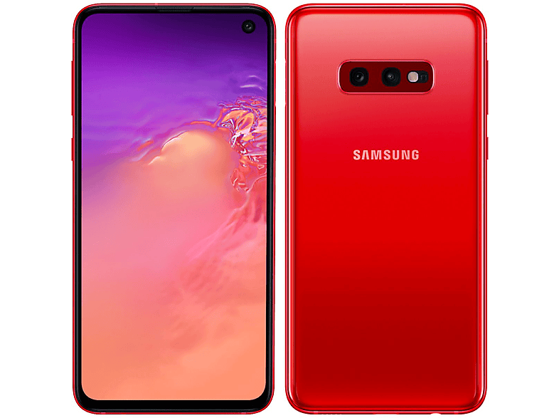 SAMSUNG Galaxy S10e Dual-SIM 128 GB rot Dual SIM | MediaMarkt