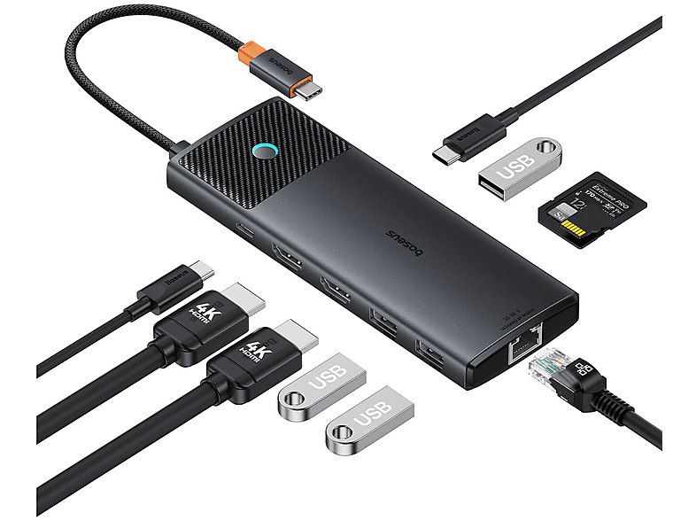 Hub USB BASEUS BAS-733-DHL | MediaWorld.it